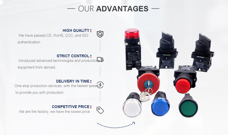 CMORSUN Long handle selector switch rotary switch 2 position selector switch - Buy CMORSUN Long ...