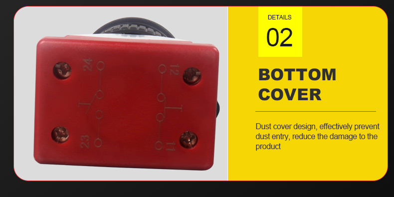 CMORSUN Explosion-proof Push Button Switch Ex 1no 1nc Self-reset - Buy ...