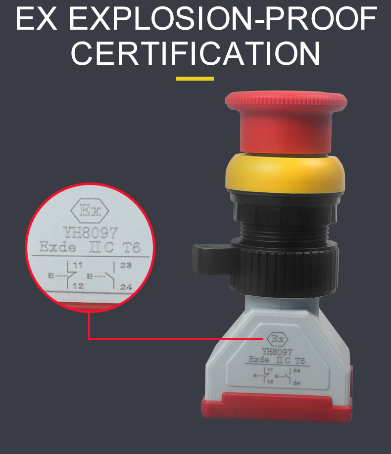 CMORSUN Explosion Proof And Anti-corrosion Emergency Stop Switch ...